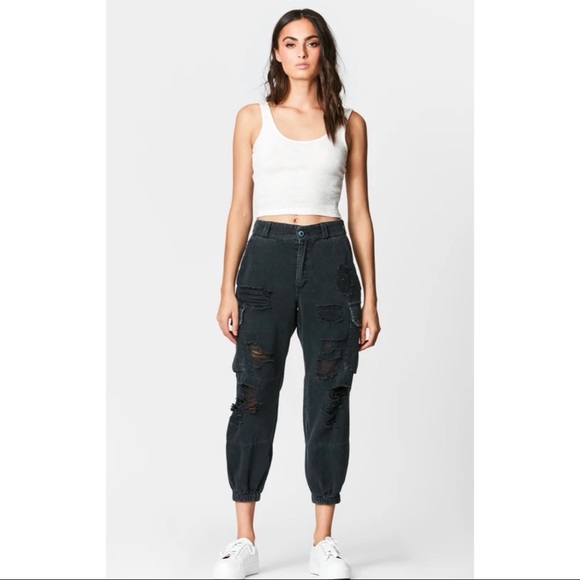 Carmar | Pants & Jumpsuits | Carmar Baggy Grinded Cargo Pant In Black ...